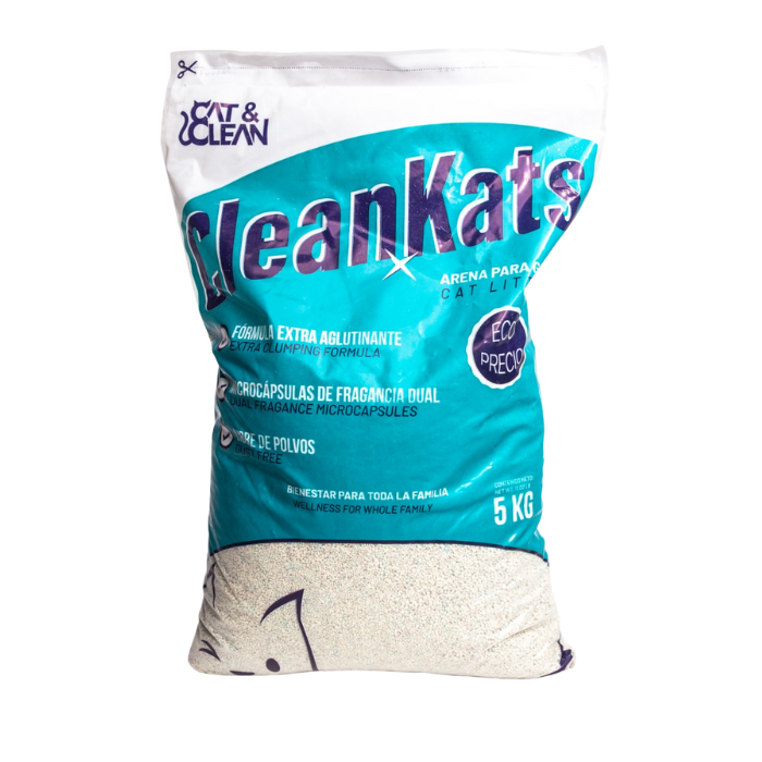 Arena para gato Cat & Clean ECO 5 kg – Petstop MX
