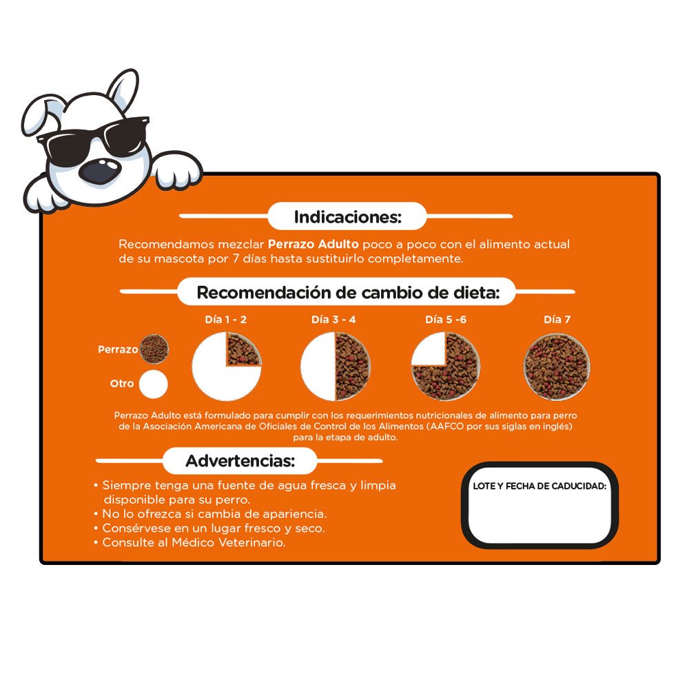 Perrazo adulto 25 kg – Petstop MX